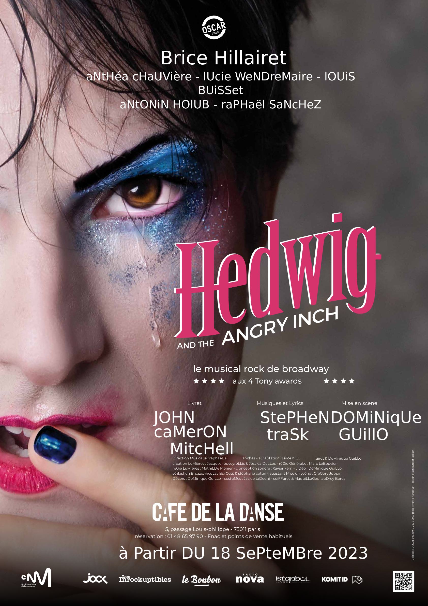 HEDWIG AND THE ANGRY INCH – La gazette du Théâtre